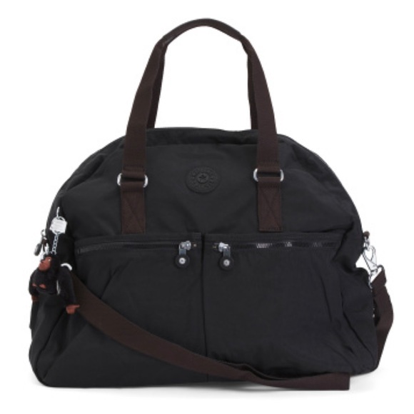 Kipling | Bags | Nwt Kipling Eugina Black Nylon Weekender | Poshmark